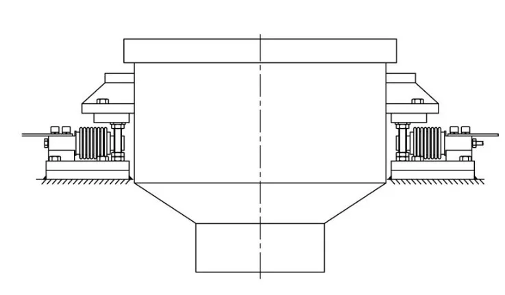 CALT Bellows Cantilever Reactor Hopper Weighing Force Measuring Module ...