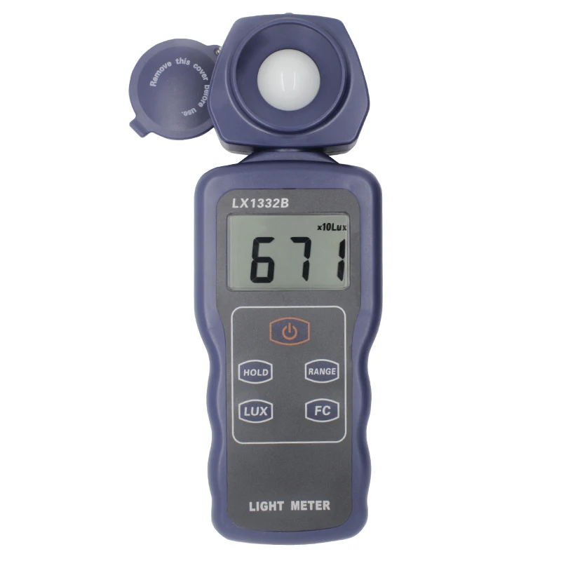 Handheld Illuminometer Digital Luxmeter Sanpometer Lux Gauge Lx1332b Lightmeter - Buy Handheld ...