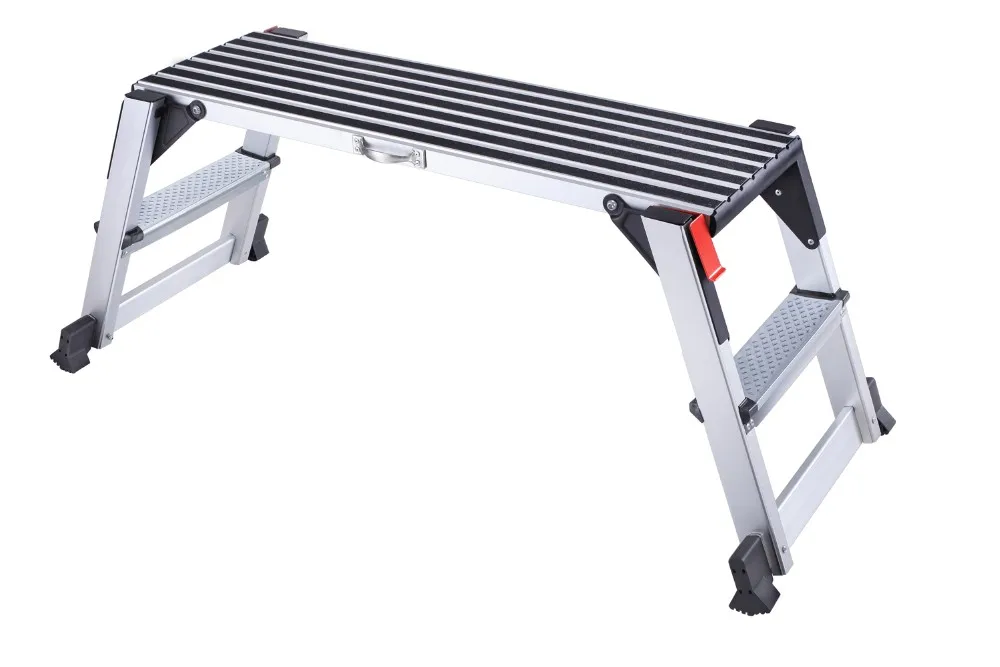 Adjustable Portable Work Platform With A 300 Pound Load Capacity - Buy ...