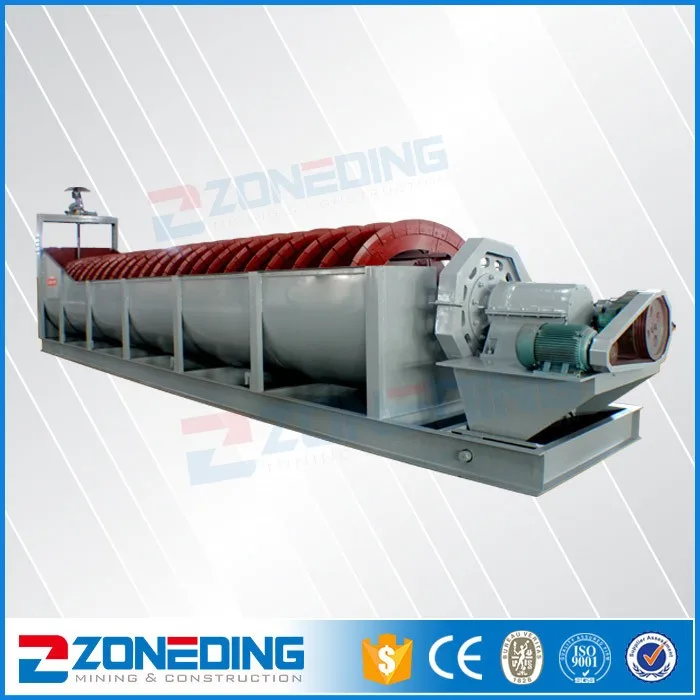 High Weir Single Helix Spiral Classifier - Buy Spiral Classifier,High ...