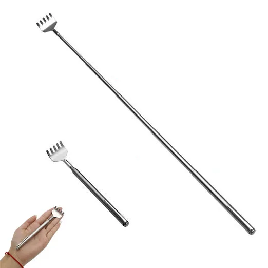 Extending Telescoping Stainless Steel Back Scratcher - Buy Extending ...