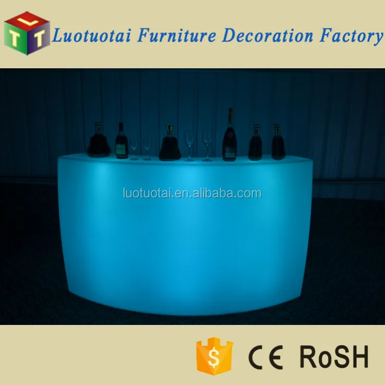 Illuminated Flashing Color Changing Led Bar Furniture/portable Bar ...