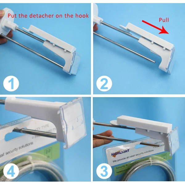 Highlight Supermarket Slatwall and Pegboard Metal Wall-mounted Locking ...