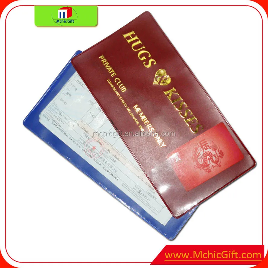 Cheap Custom Print Plastic Pvc Insurance Pouch,Insurance Wallet Pocket ...