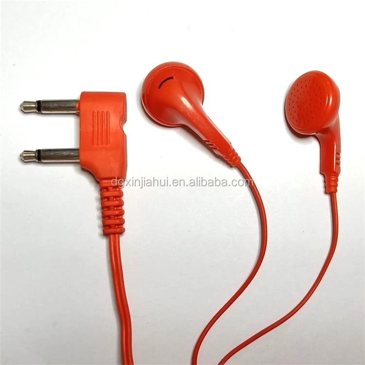 Oem Disposable Double Pin Headphones For Airline - Buy Double Pin ...