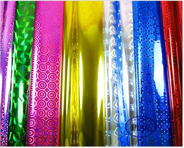 Aluminized Gift Wrapping Paper,Metallized Paper,Hologram Gift Wrapping ...