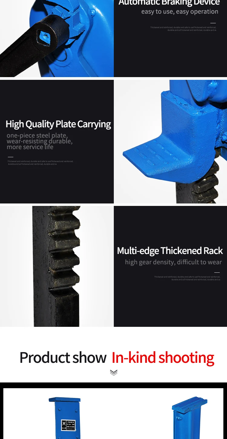 Hand Mechanical Car Jack Rack Jack Factory Price Practical 5t Flat Top ...