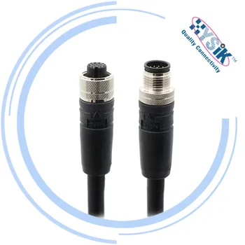Phoenix Contact M12 17 Pin Connector Male And Female Cable And ...