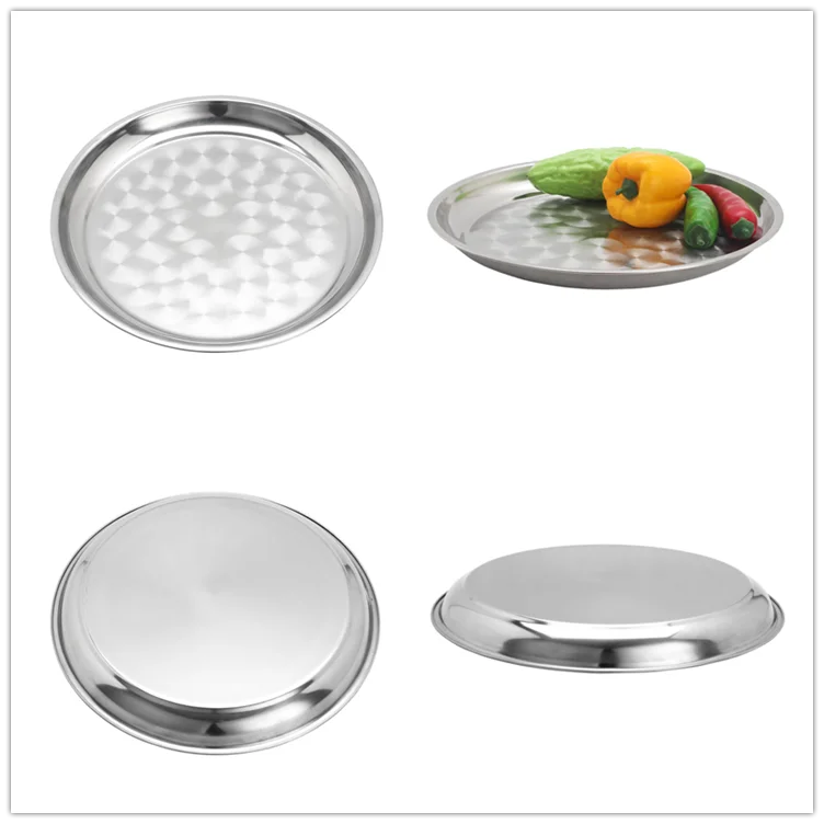 Home Design Big Metal Tray Thai Style Metal Tray Serving Plate Large ...
