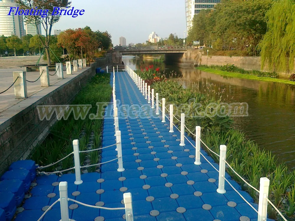 Plastic Hdpe Modular Floating Bridge - Buy Hdpe Modular Floating Bridge ...