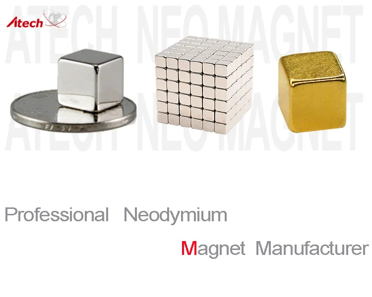 Zn Coating Neodymium Cubes Mini Magnet Cube For Europe Online Store ...