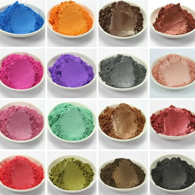 China Wholesale Muti-color Bulk Colors Mica Powders Epoxy Resin Pearl ...