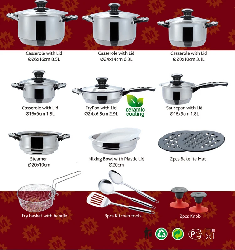 KVW Cookware - Premium Stainless Steel for Arabic Cooking