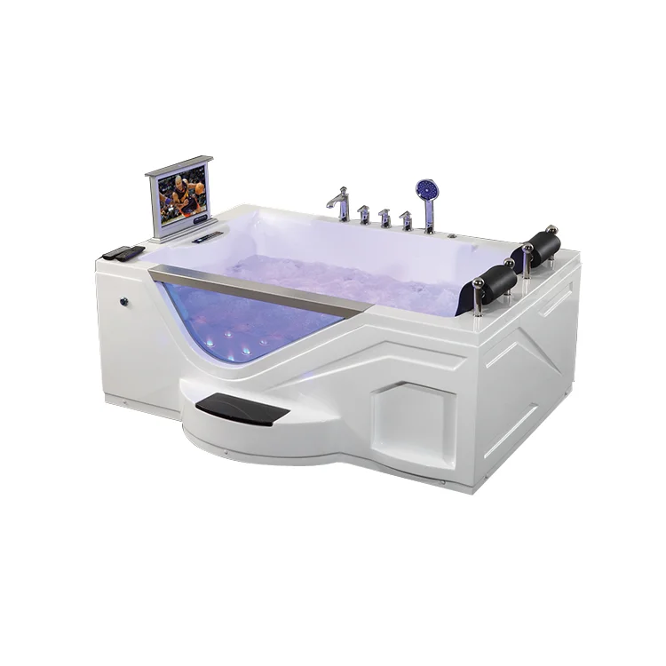 2 Person Hot Spa Bath Tub with TV - Ultimate Relaxation