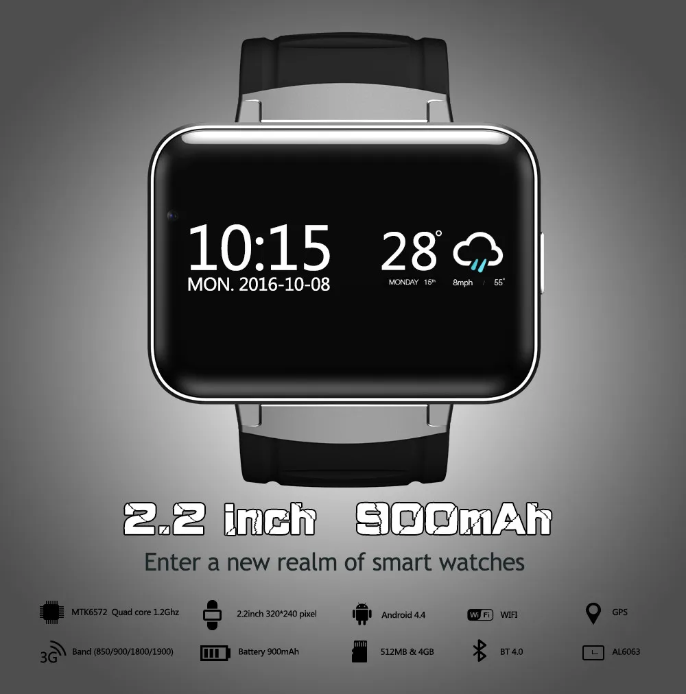 ODM Finance GPS Tracker - Smart Watch with Customizable Features