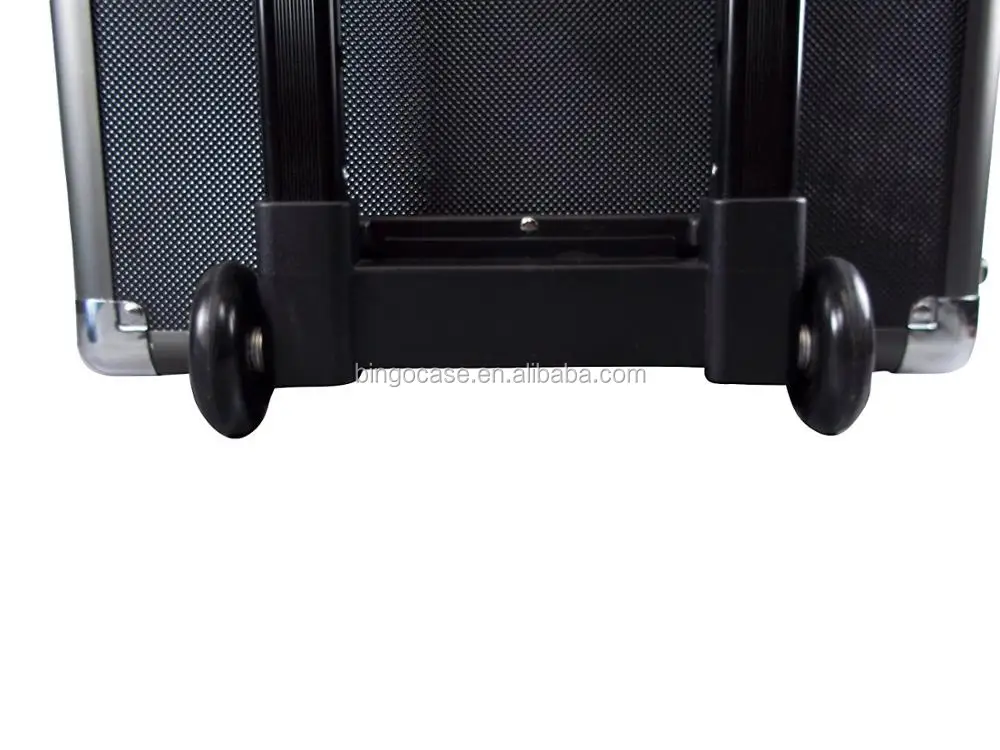 Extra Large Aluminum Case With Foam Rolling Aluminum Suitcase Aluminum ...