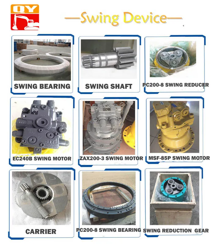 Excavator Parts Swing Main Shaft Gear For Excavator Swing Motor ...