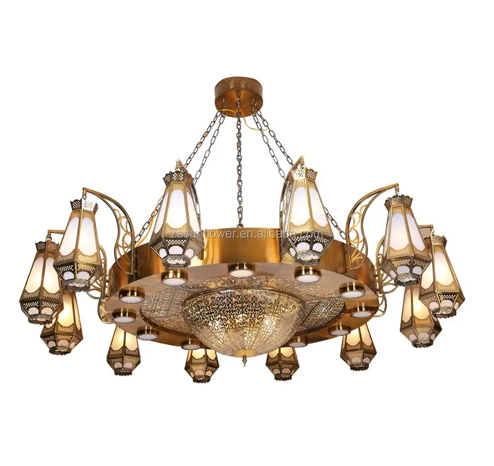 Mosque Large Lighting - Custom Chandelier for Islamic Center