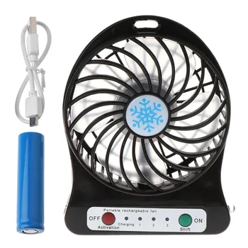 Best Selling Portable Rechargeable Li-ion Battery Hand Mini Fan With ...