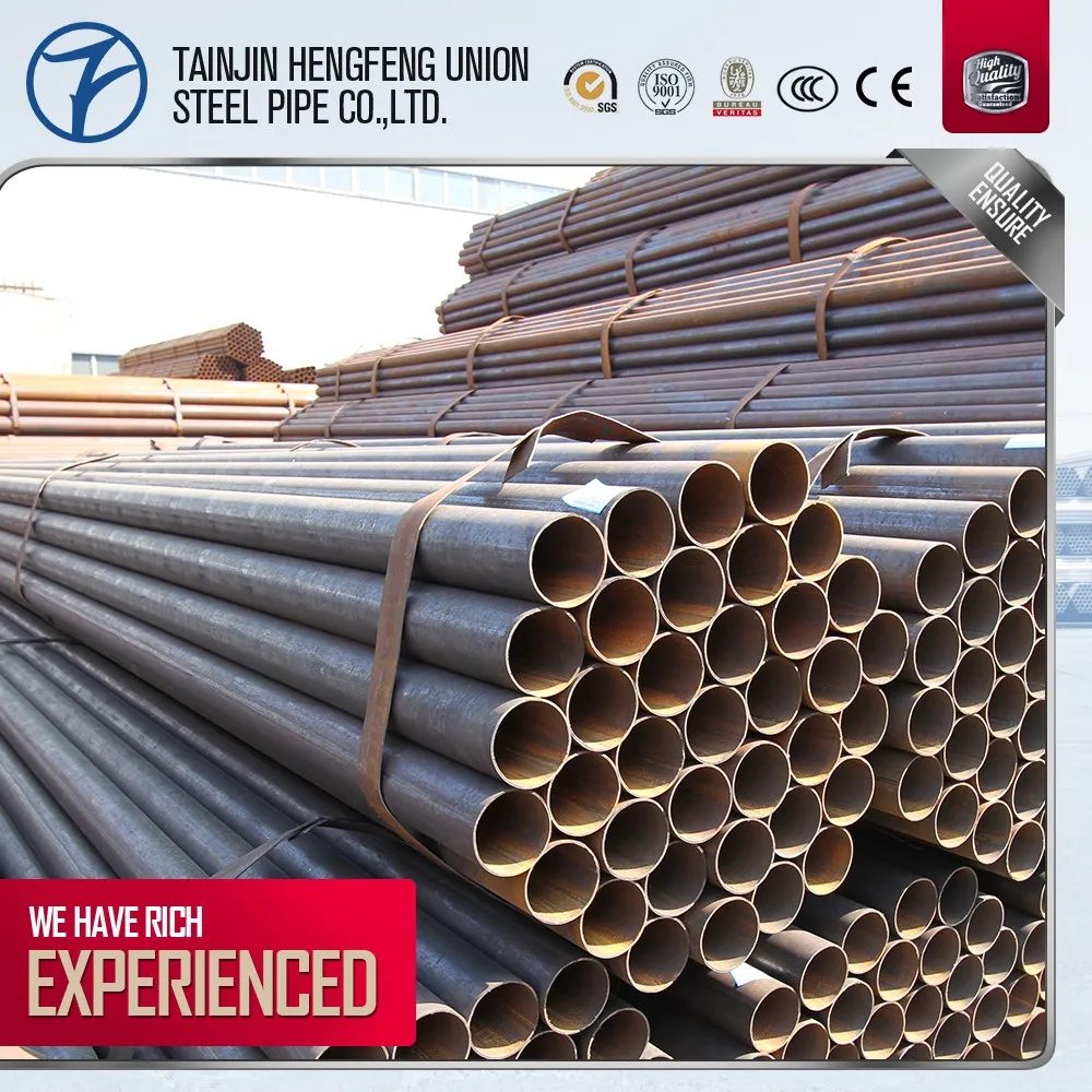 Schedule 40 Black Iron Welded Thin Wall Steel Pipe Butt Welded Fittings ...