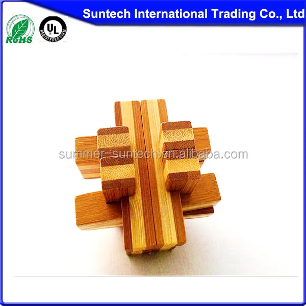 3d Iq Brain Adults Wooden Intelligence Puzzle Toys,Wooden Puzzle For ...