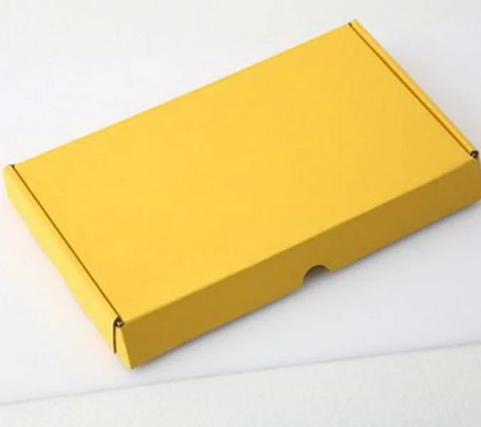 Black Printed E Flute Corrugated Roll End Tuck Top Dust Flaps Box - Buy ...