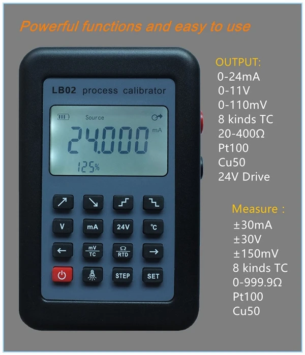 Versatile LB02 Process Calibrator - Precision & Reliability