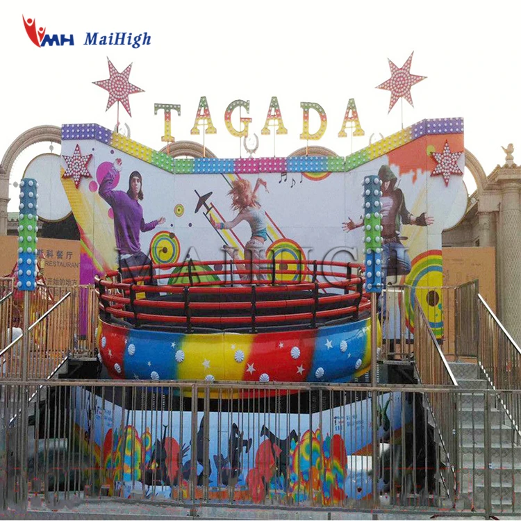 Fashional Design Kids Rides Rotating Used Game Machine Disco Tagada