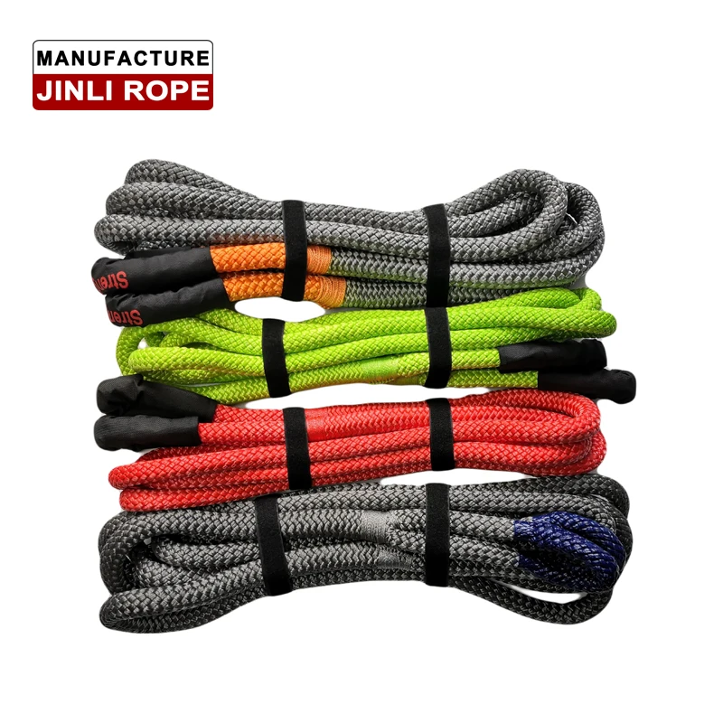 Jl Double Braided Nylon Rope Kinetic Tow Pulling Recovery Rope - Buy ...
