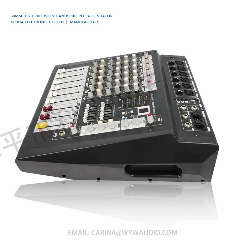 P Series P6 Six Channels Professional Powered Mixer - Buy Professional Audio Power Amplifier ...