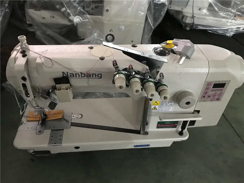 High Speed Computerized Chainstitch Single Needle Lockstitch Sewing ...