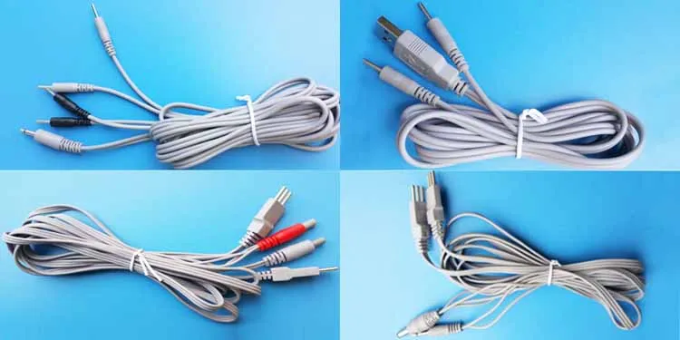 2mm Pin Female To 3.5mm Snap Female Connector For Tens Lead Wire ...