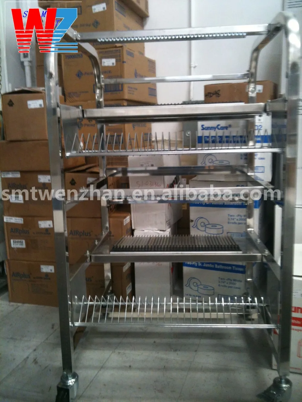 SMT PARTS MACHINE SIEMENS FEEDER STORAGE CART,SMT SIEMENS X Series ...