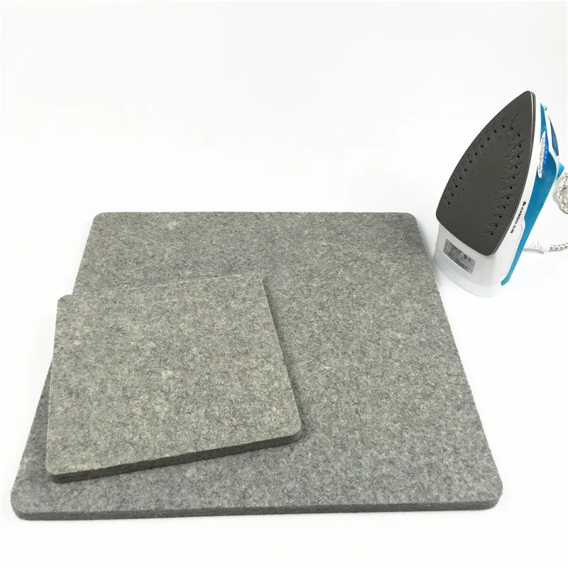 8.5''*8.5'' Mini Wool Pressing Mats For Quilting Portable Thick Grey ...