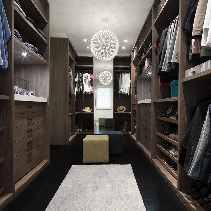 Black Matt Wood Grain Wardrobe - Stylish Storage Solutions