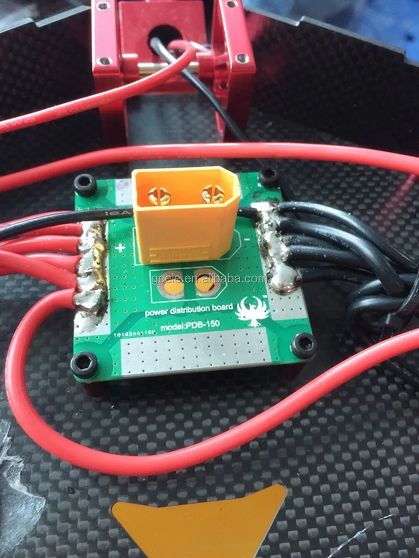 Jmrrc 6s 150a Power Distribution Board With Xt60/xt90 Connector Pcb ...