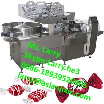 Caramel Double Twist Wrapper/cutting & Double-twist Wrapping Machine ...