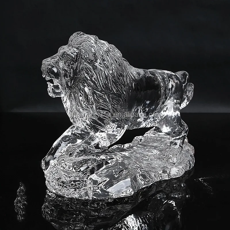 Majestic Crystal Lion Figurine - Buy Crystal Lion,Crystal Lion Figurine ...