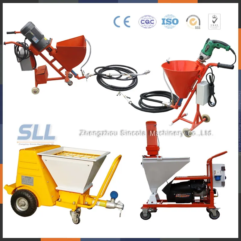 Purchase Rendering Walls Diy Automatic Render Wall Plastering Machine ...
