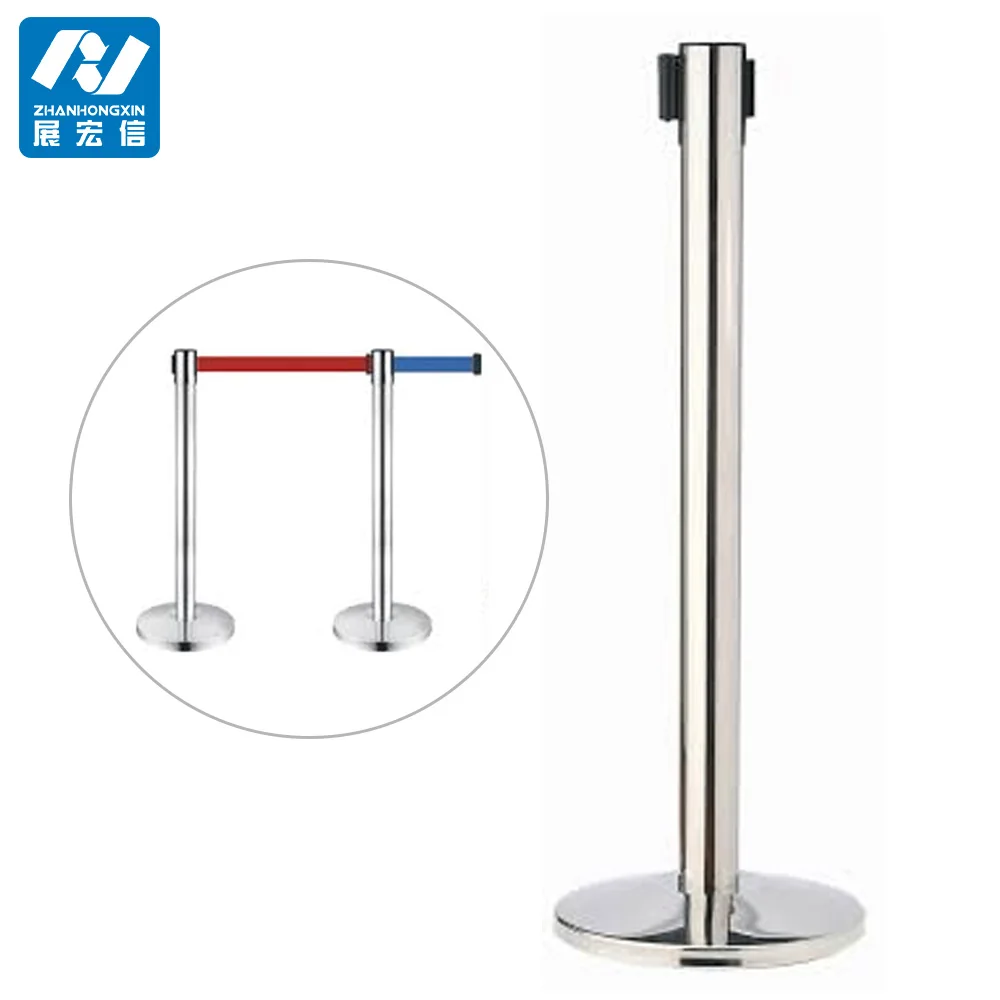 Bank Queue Line Control Barricade,Retractable One Meter Belt Barrier ...