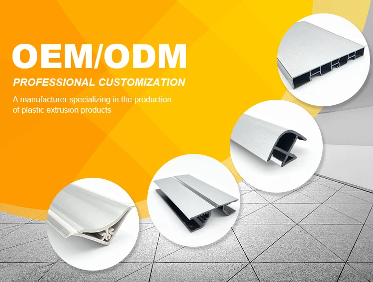 180 Degree PVC Plastic Plinth Corner Connector for Kitchen Cabinet