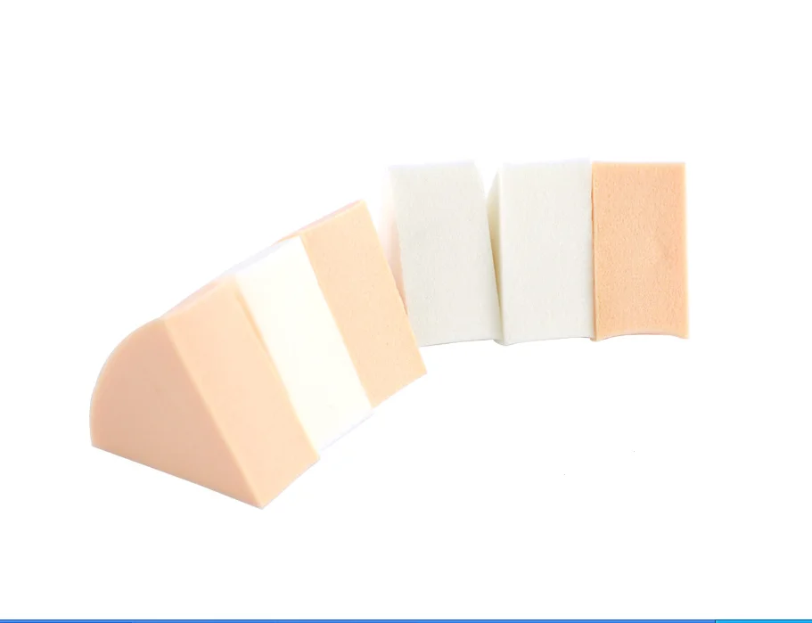 Organic Skin Care Makeup Wedges Triangle Puff Cosmetics Sponge Latex ...