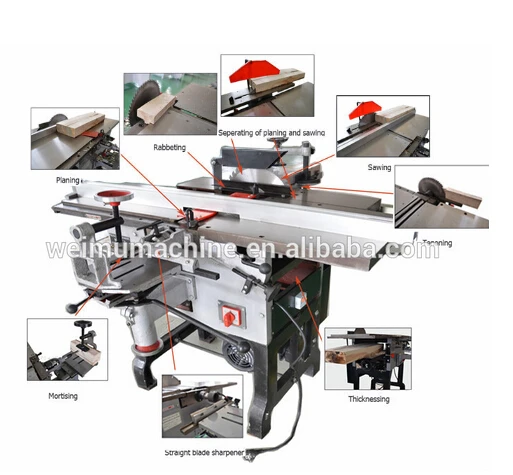 Ml393 Multifunction Wood Machine/combined Universal Wood Machine ...