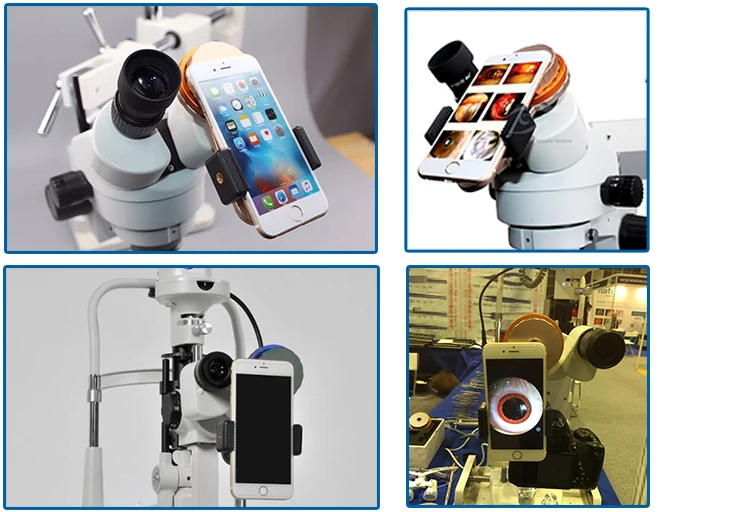 High Quality Operation Microscope Slit Lamp Smartphone Video Adapter ...