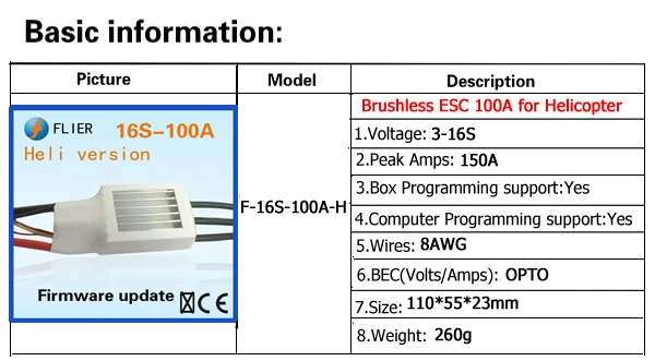 Aeolian Motor Brushless Motor Esc Xp-7a Speed Controller Rc Plane Esc ...