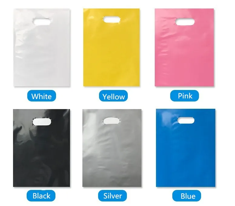 Die Cut Custom Packaging Plastic Bag Plastic Shopping Bag Printing ...