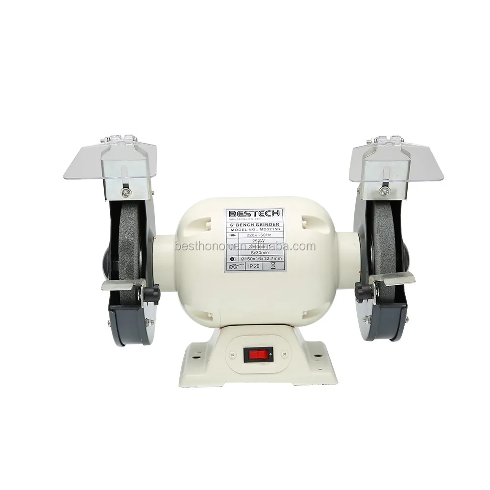 MD3215K 150mm Manual Small Bench Grinder - Direct Factory Sale