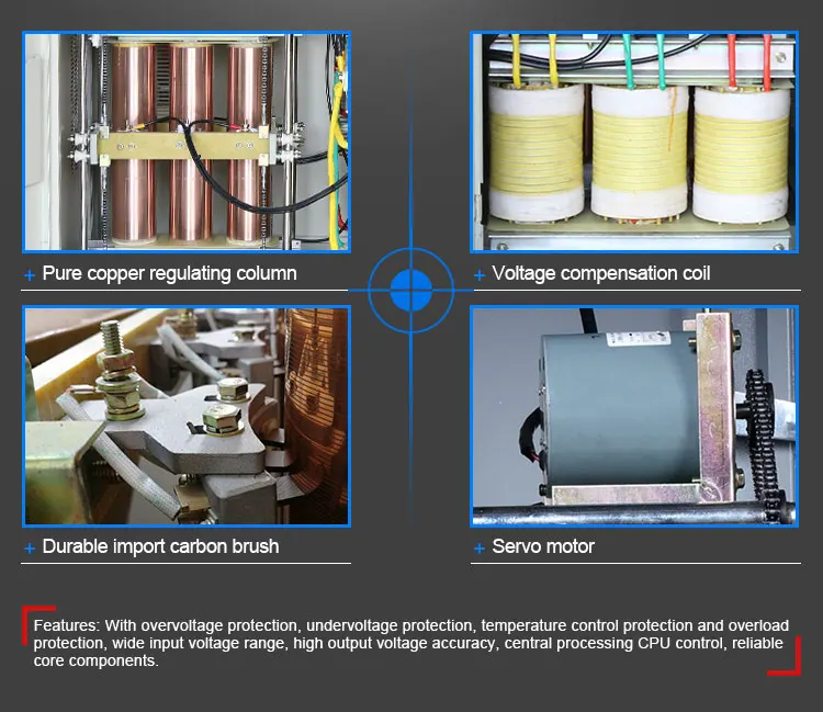SBW Series Super Big Power AVR 150 120 100 50 Kva 3 Phase