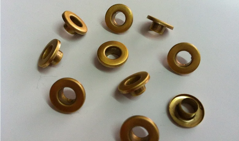 Pure Copper Material 11*5*4.5 Brass Chicken Eye Rivet For Bags/clothes ...