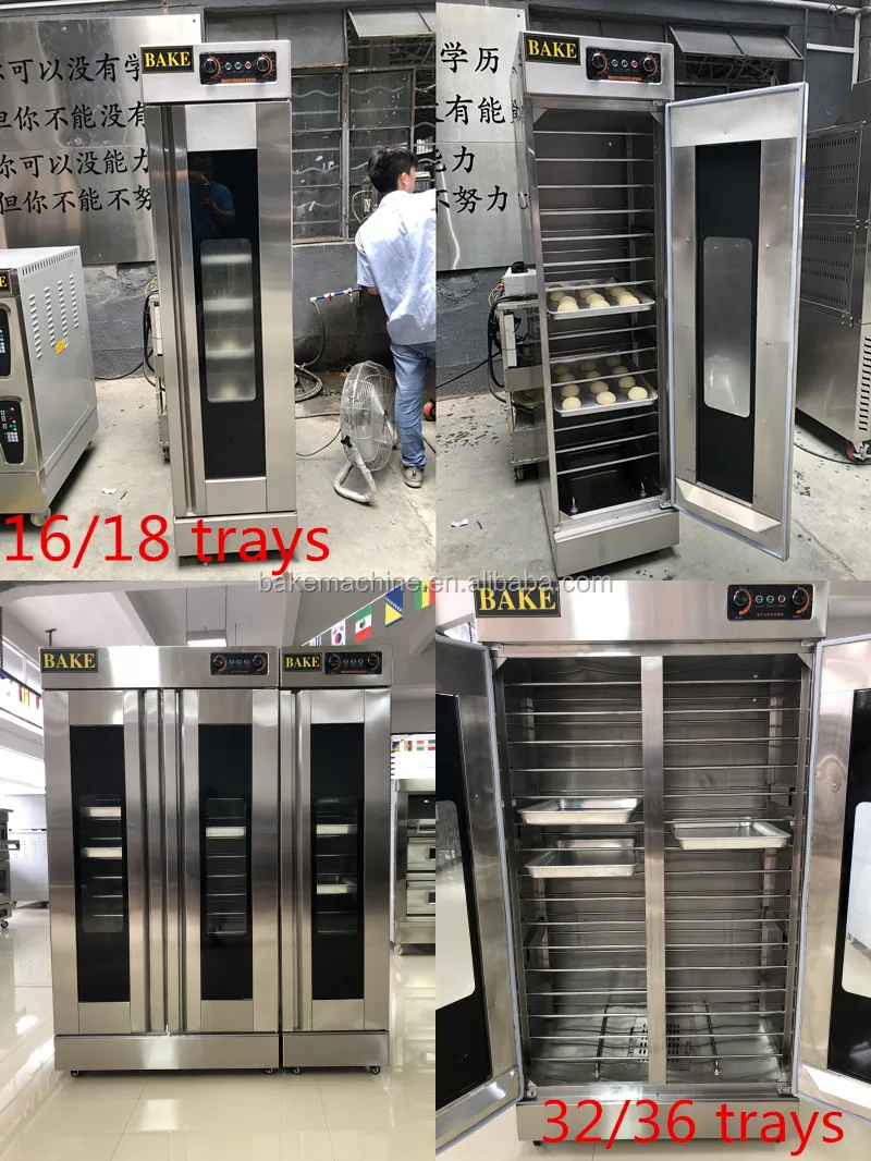 Commercial Double Doors 64 Trays Dough Proofer/dough Proofing ...